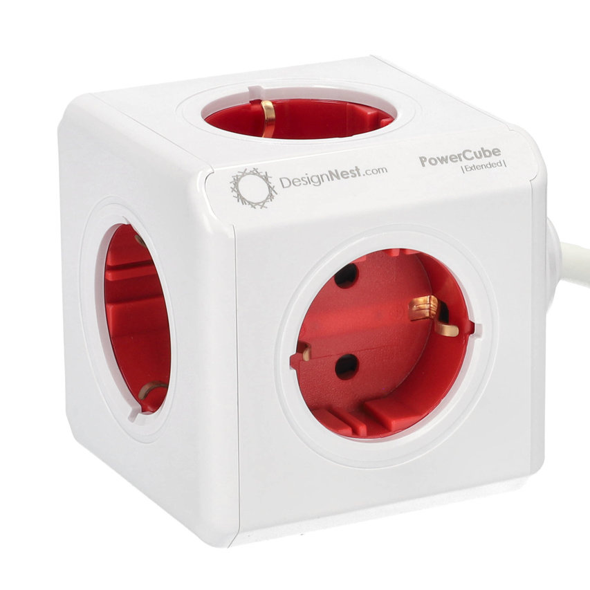 Allocacoc Extended PowerCube 3,0 m-es kábellel 1307/DEEXPC ...